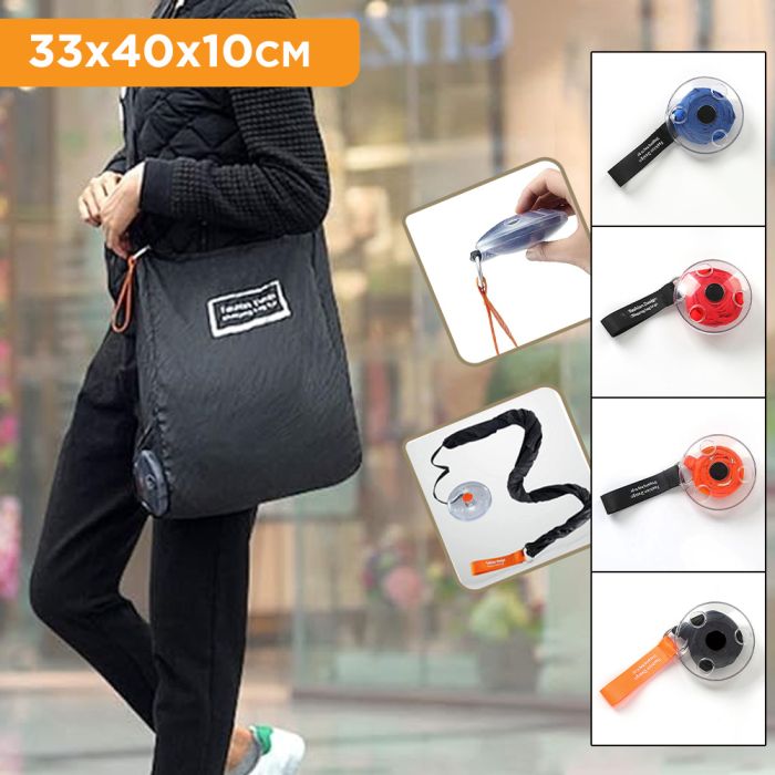 Roll Up Collapsible Shopping Bag