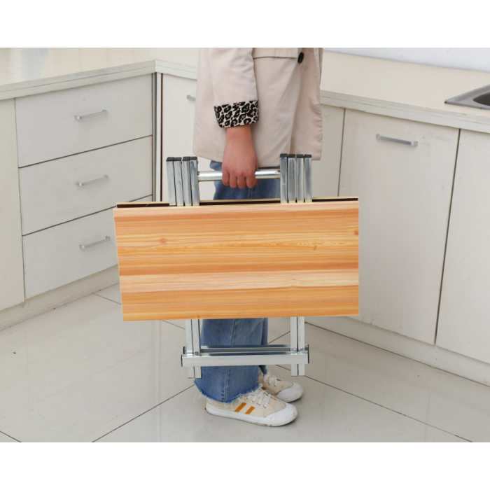 Portable Foldable Square Table - 60x60 cm