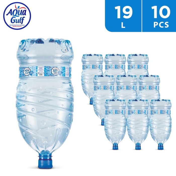 Aqua Gulf Drinking Water 10 Bottles x 19L