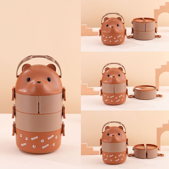 3-layer Bear Food Storage Container
