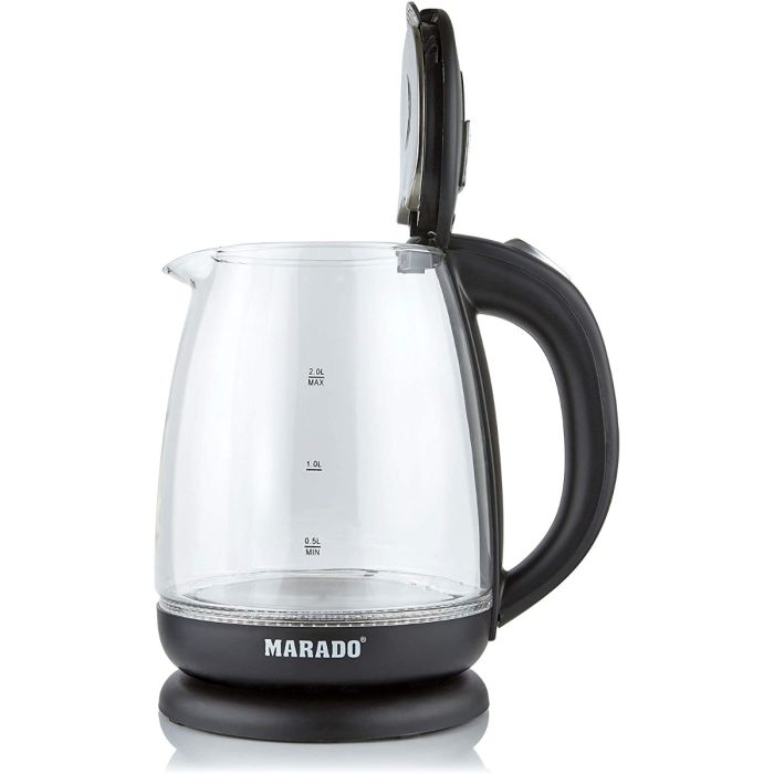 1500W 2L Electric Glass Kettle by Marado