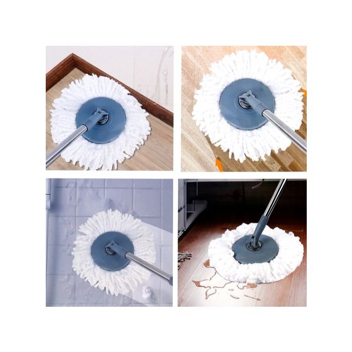 Essentials by Taw9eel Microfiber Rotating Mop Brush Kit