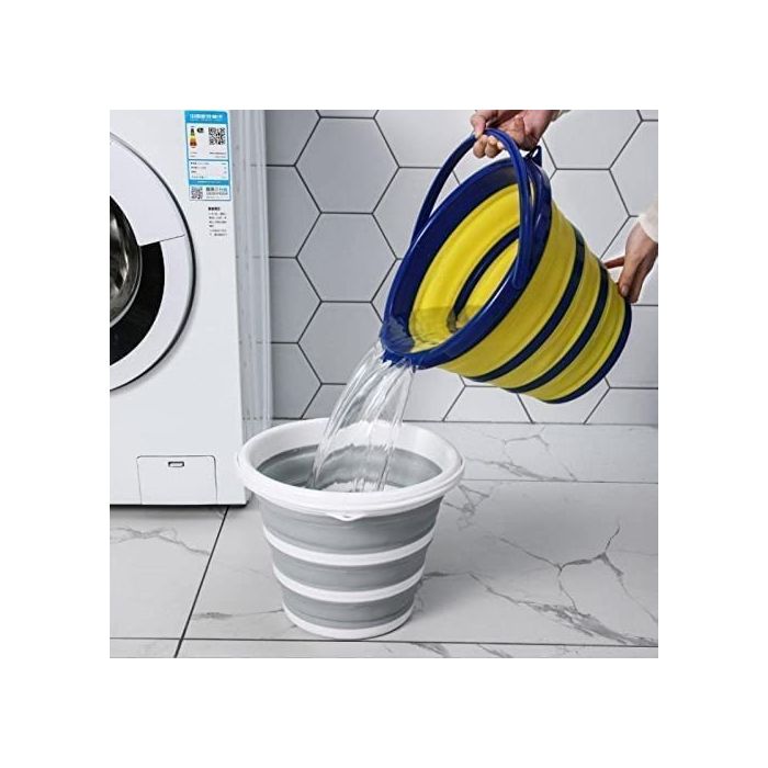 Foldable Silicone Collapsible Bucket
