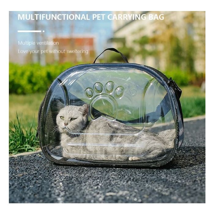 Foldable Transparent Pet Carrier Bag