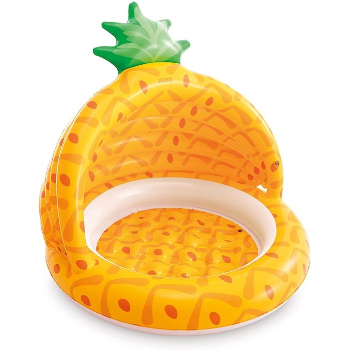 Intex Pineapple Baby Pool 102 x 102 x 94 cm (Express Delivery)