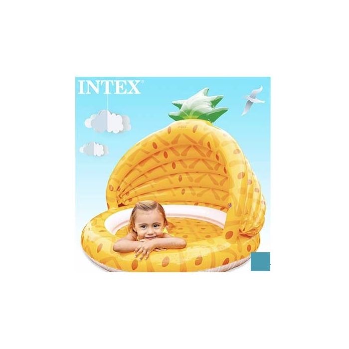 Intex Pineapple Baby Pool 102 x 102 x 94 cm (Express Delivery)