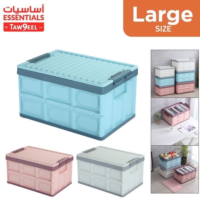 Large Collapsable Plastic Storage Box