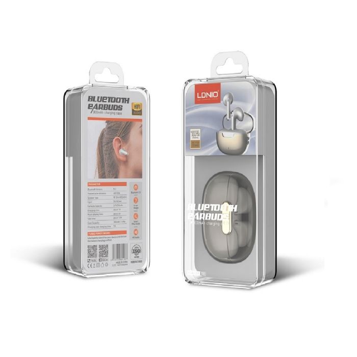 Wireless T03 TWS Earphones with 300mAh Charging Case by Ldnio