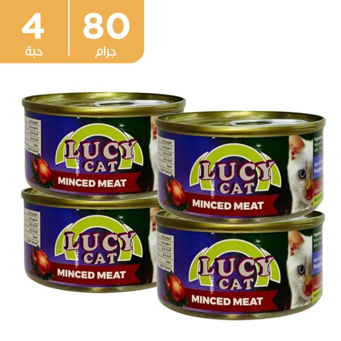 Lucy Cat Food Chicken 80g X 4