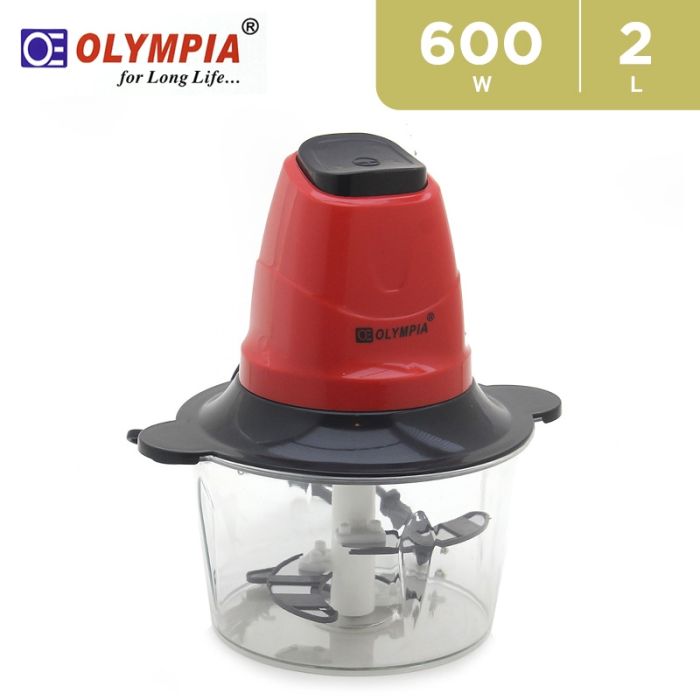 Olympia 2L Electric Glass Chopper 600W