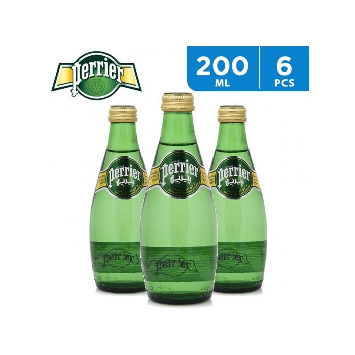 Perrier Mineral Water Classic 6 x 200 ml