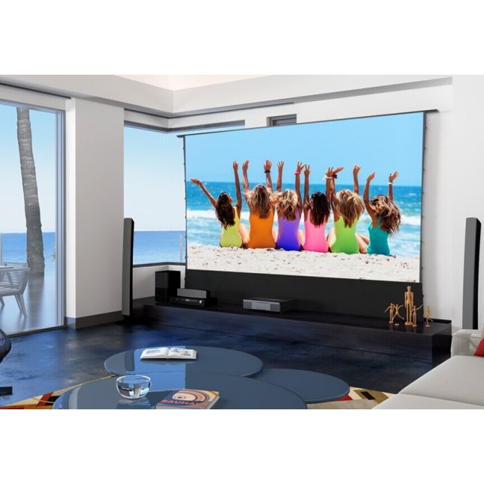 SMQ Electrical Pull Up Projector Screen 4K ( 100 Inch ) 250×175 CM