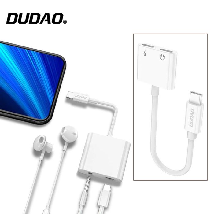 Type C to Dual Type C Adapter by Dudao