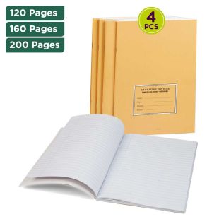 Single Line Notebook 4 Pcs