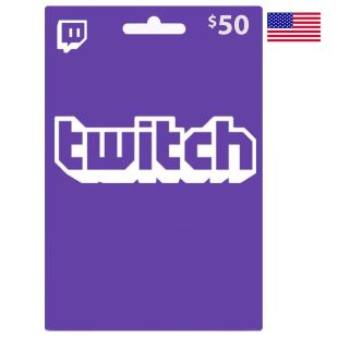 Twitch Card $50 - US