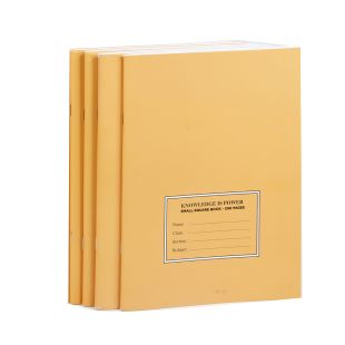Small Square Notebook 200 Pages- 4 Pcs